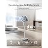 Amazon.com: PELONIS Pedestal Fan, Air Circulator, Ultra OmniFlow (135 ...