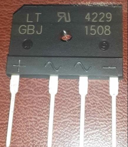 GBJ1508 800V 15A Bridge Rectifier DIODE, GBJ 1508 (PACK OF 2) : Amazon ...