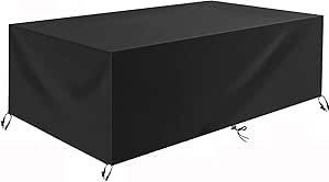 Coperture per Mobili da Giardino Copertura Tavolo Sedie Esterno Telo ...