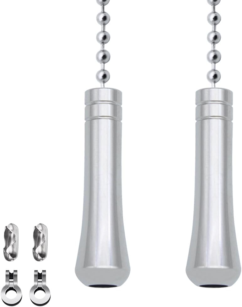NewZC 2 Sets Light Pull Chain Teardrop Extension with Ball Chain ...