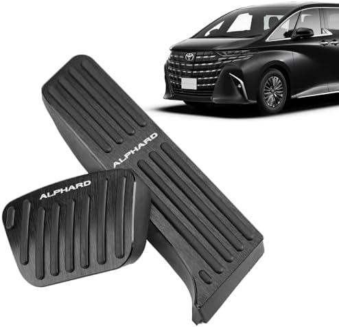 Amazon.co.jp: BOYOUS【最新型】トヨタ アルファード 40系(2023年6月～) アルミ ペダル 工具不要 ALPHARD 専用設計 ブレーキ アクセル カバー 防キズ 防 ...