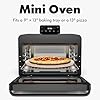 Amazon.com: CHEF iQ MiniOven Smart Toaster Oven Air Fryer Combo, 11-in-1 Countertop Convection ...