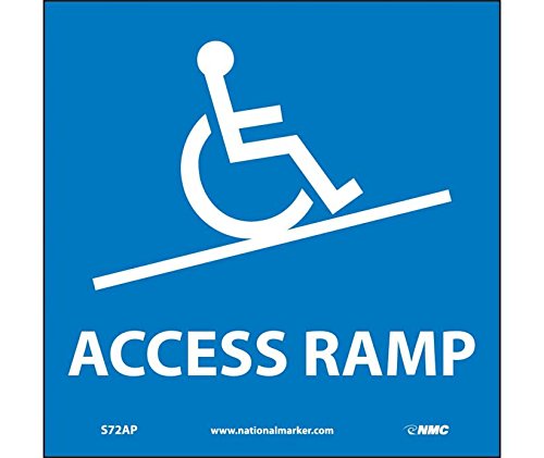 Access Ramp Graphic Label - 5 Pack: Amazon.com: Industrial & Scientific