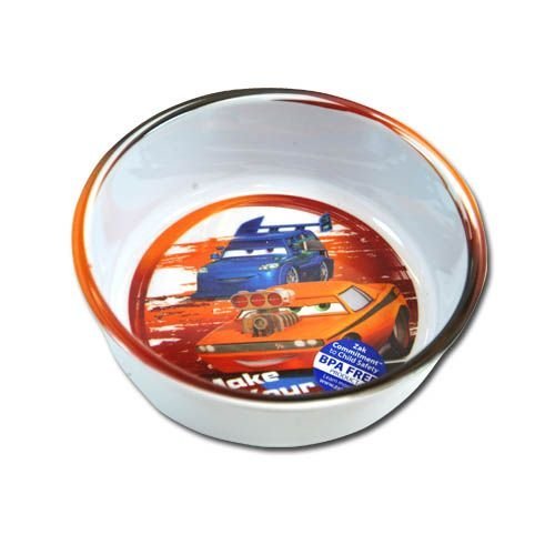 Amazon.com: Zak! Disney Cars "Make Your Move" Toddler Bowl : Baby