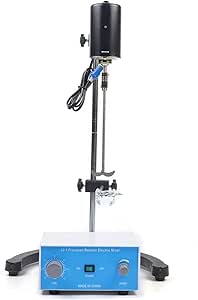 Amazon.com: 200W Lab Digital Overhead Stirrer Drum Stirrer Lab Mixer ...