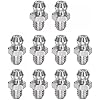 Amazon.com: uxcell 304 Stainless Steel Straight Grease Fitting M6 x 1mm ...
