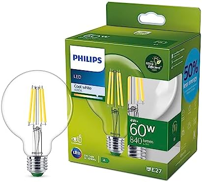 Philips LED Classic Ultra Efficient E27 Bulb with Energy Efficiency ...