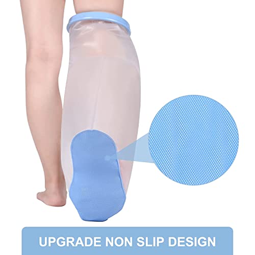 Fasola Leg Cast Cover Shower, Non-Slip Leg Cast Protector for Broken ...