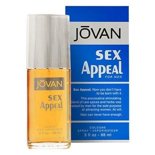 Buy Jovan Sex Appeal Cologne For Men 88ml Online At Low Prices In India