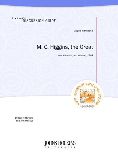 Student's Discussion Guide to M.C. Higgins, the Great: unknown author ...