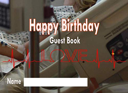 Guest Book: Happy Birthday Guest Gook to commemooration for Women/Men ...