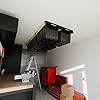 Amazon.com: HANDT Overhead Garage Storage Rack, Connectable Heavy Duty ...