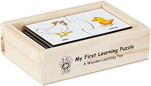 Skillofun My First Learning Puzzle - Animal and Babies, Multi Color ...