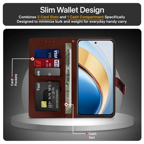 WOW IMAGINE Shock Proof Flip Cover Back Case Cover for Vivo Y300 5G ...