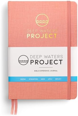 Amazon.com : Deep Waters Project Bible Study Journal, Structured ...