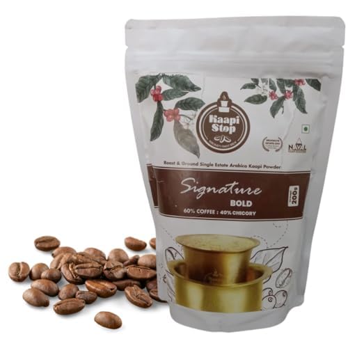 Kaapi Stop Filter Coffee Signature bold 200gm Pouch | (60:40,60% coffee ...