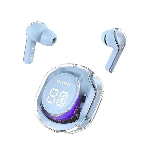 Ultrapods Pro Blue TWS Earbud, Bluetooth Earbuds with Display ...