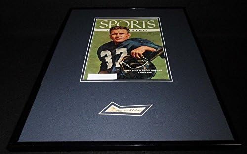 Doak Walker Signed Framed 1955 Sports Illustrated Cover Display Lions ...