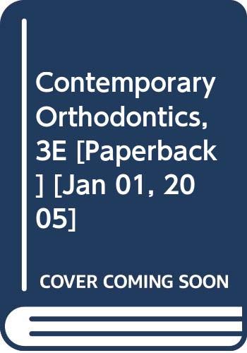 Contemporary Orthodontics, 3E: Proffit: 9788181474810: Amazon.com: Books