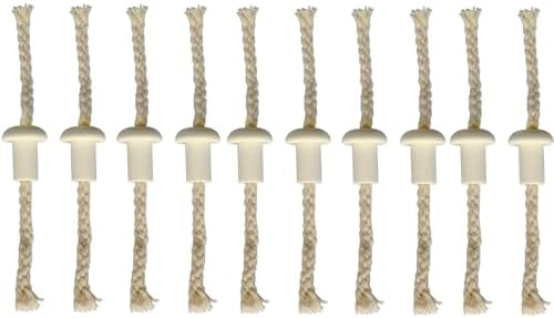 Amazon.com: Oil Lamp Wicks，Round Cotton Kerosene Oil Lamp Wicks Burner ...