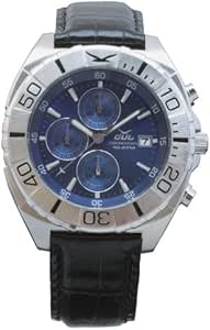 Gul Watch Chrono 05, Croco Leather Strap, White : Amazon.co.uk: Fashion