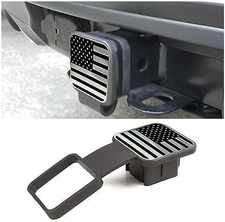 Amazon.com: BESULEN 2 Inch Trailer Hitch Cover, American Flag Tow ...