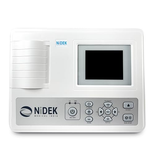 OTICA Nidek 3 Channel ECG Machine With Interpretation ECG 703 Come With ...