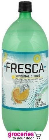 Amazon.com : Fresca Original Citrus Soda, 2-Liter Bottle (Pack of 6 ...