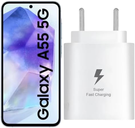 25W Charger for Samsung Galaxy A55 5G Type C Charger Adapter Compatible ...