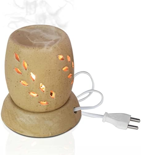 Pure Source India Ceramic Electric Aroma Diffuser Oil Burner/Oil Warmer ...