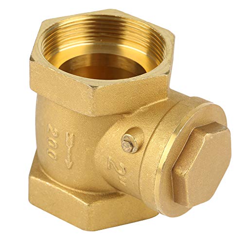 1pc DN50 Check Valve Brass Swing Non Return Valves 2" Female Thread One ...