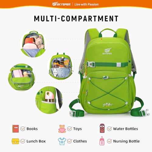 Snapklik.com : Kids Backpack - 15L Travel Backpacking Small Age 4-6 Ergonomical Design Multi ...