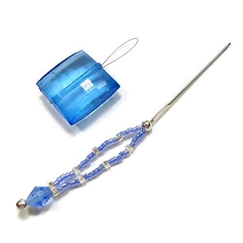 Amazon.com: Blue Silver Stitch Picker/Needle Threader Set : Handmade ...