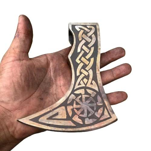 Amazon.com: WHS201 Viking Axe Head, Custom Hand Forged Viking Axe Real ...