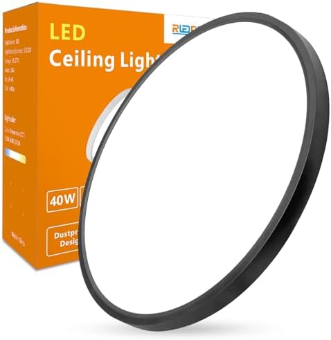 20inch LED Flush Mount Ceiling Light: 40W 4350lm Low Profile LED ...