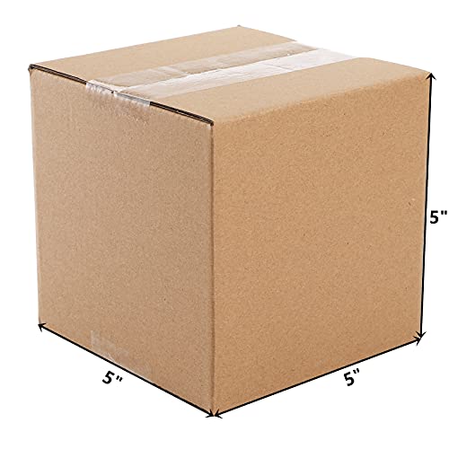 Snapklik.com : 5x5x5 Inches Shipping Boxes, 30 Pack Corrugated ...