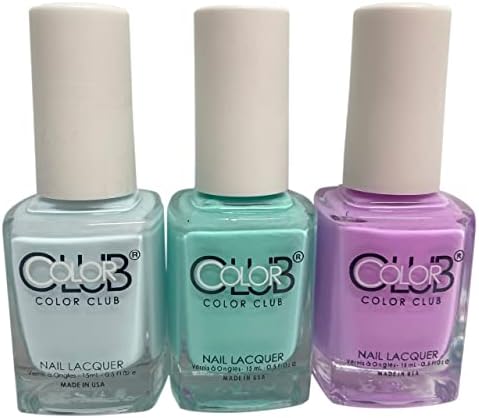 Amazon.com : Color Club Pastel Cool Nail Lacquer - Top Notch Nail ...