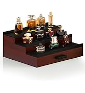 Amazon.com: SDCXAOK Bamboo Perfume Organizer for Dresser, 3-Tier ...