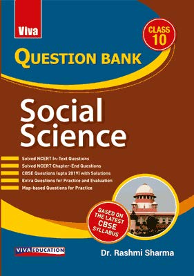 CBSE Question Bank in Social Science, 2020 Ed. for Class X : Viva ...