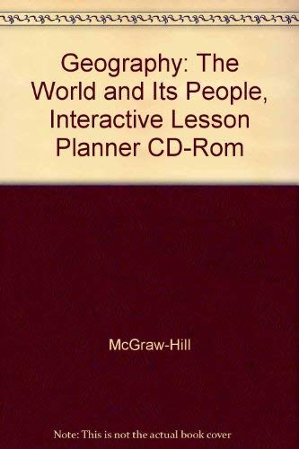 Geography: The World and Its People, Interactive Lesson Planner CD-Rom ...