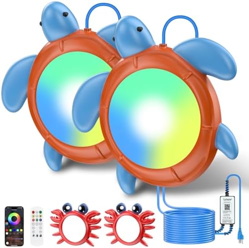 Amazon.com : LyLmLe Upgrade LED Above Ground Pool Lights - 40W 12V 2in ...