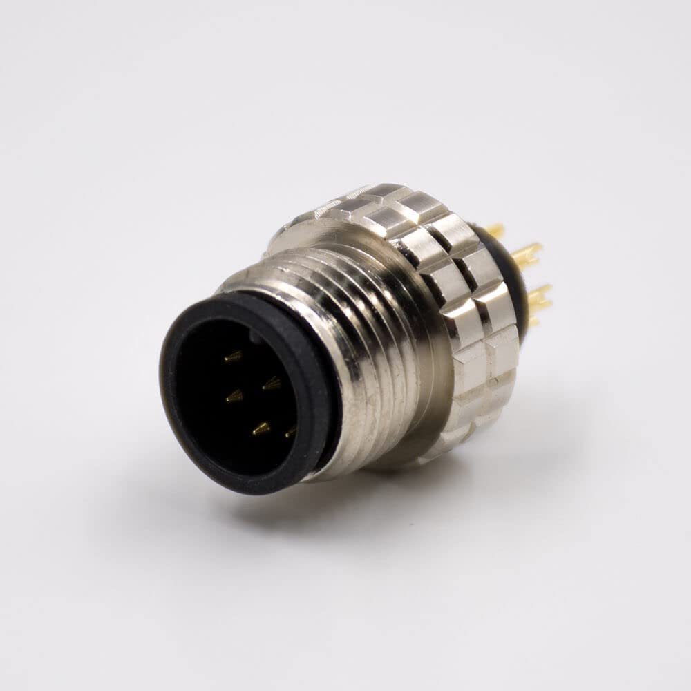Watch ELECBEE M12 8 Pin A Coded Injection molding Connector Male ...