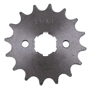 MYADDICTION 16T 16 Teeth 20mm 420 Chain Front Sprocket Cog for 110cc 125cc 140cc Pit Dirt Bike ...