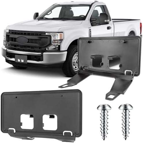 Amazon.com: Jogscay License Plate Bracket Accessories for Ford F250 ...