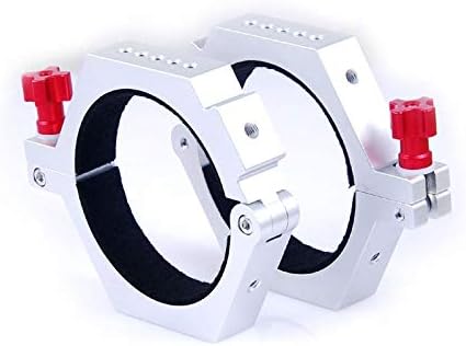 Amazon.com : GRUS S8233 114MM Optical Telescope Tube Ring Pair (Manual ...