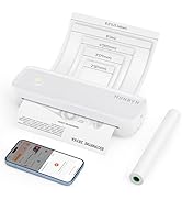 MUNBYN Portable Printer ITP01, Bluetooth Thermal Printer for Travel ...