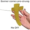 Later Traitor Going Away Party Gold Glitter Banner – Funny Farewell ...