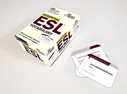 Essential ESL Vocabulary (Flashcards)[ESSENTIAL ESL (FLASHCARDS)][Other ...