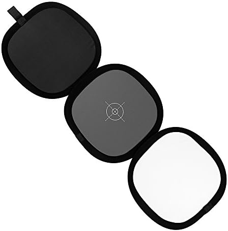 Amazon.com : Fotodiox Hand Hold Collapsible Disc, Tri-Fold Reflector ...