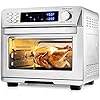 Amazon.com: OVENTE Air Fryer Toaster Oven Combo, 26 Qt Stainless Steel ...